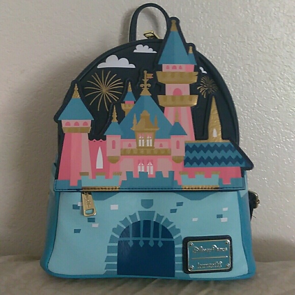 Bags | Disney Loungefly Fantasyland Mini Castle Backpack | Poshmark
